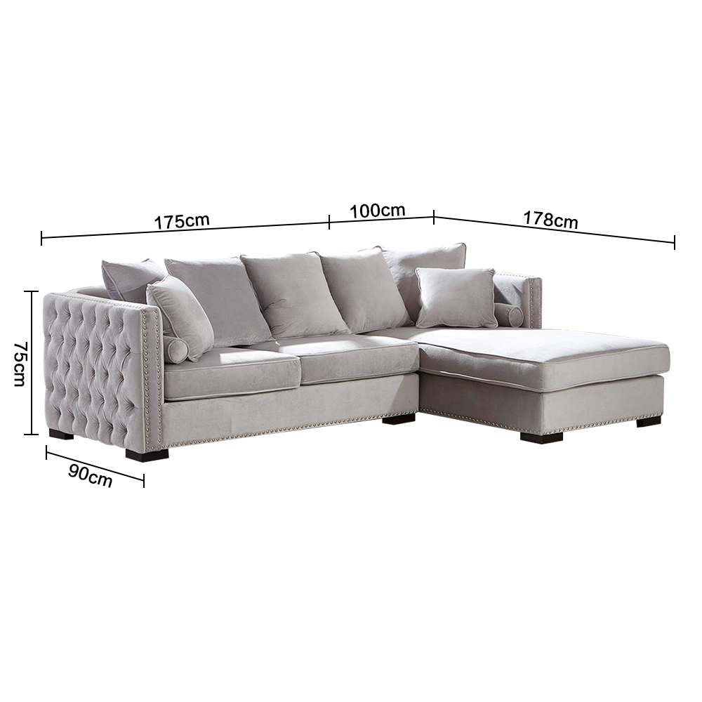 Heather Vintage Canvas Fabric Sofa from China manufacturer - Lizz Furniture